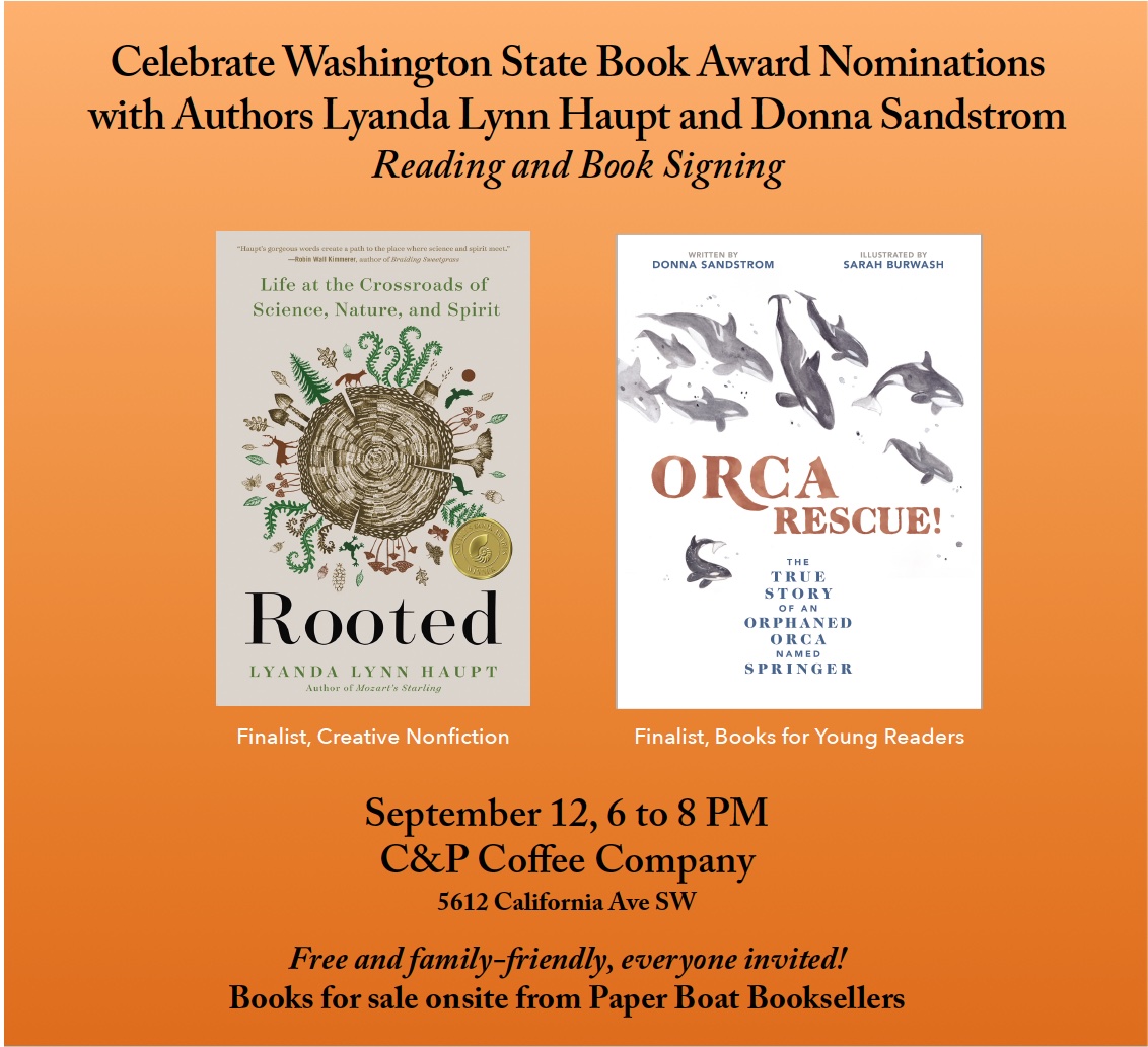 Lyanda Lynn Haupt and Donna Sandstrom reading and book signing ...